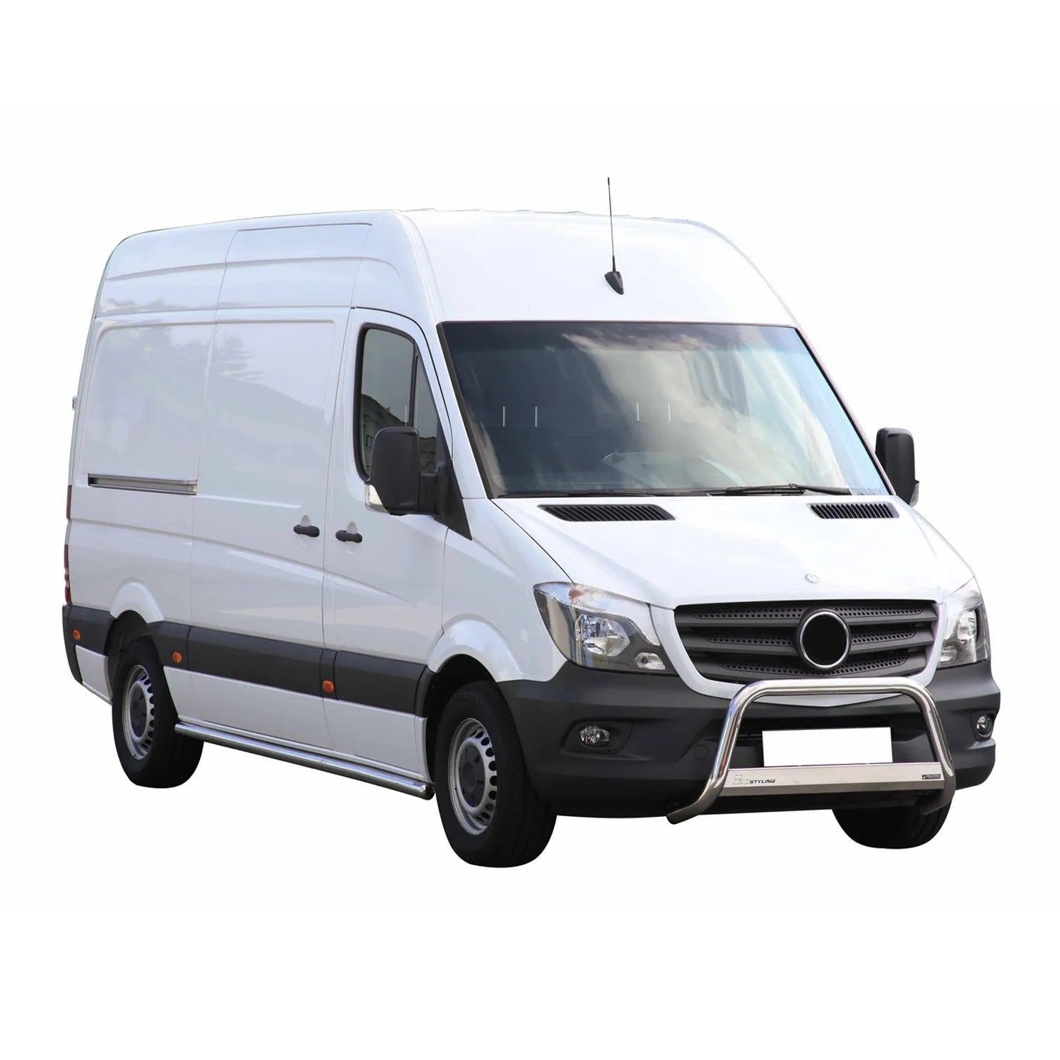 OMAC 2014-2018 Mercedes Sprinter W906 Bull Bar Push Front Bumper Grill – Milky Motorsports