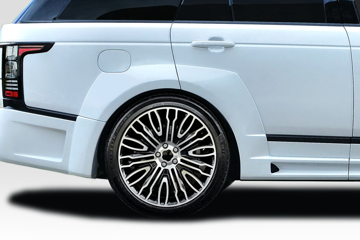 Extreme Dimensions Duraflex Atom Sport Rear Fender Flares Compatible W ...