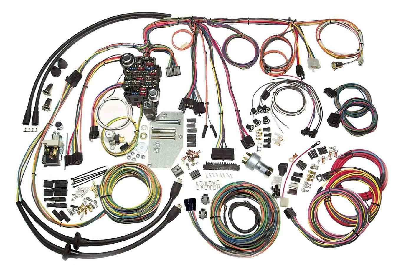AMERICAN AUTOWIRE 55-56 Chevy Classic Update Wiring System 500423 ...