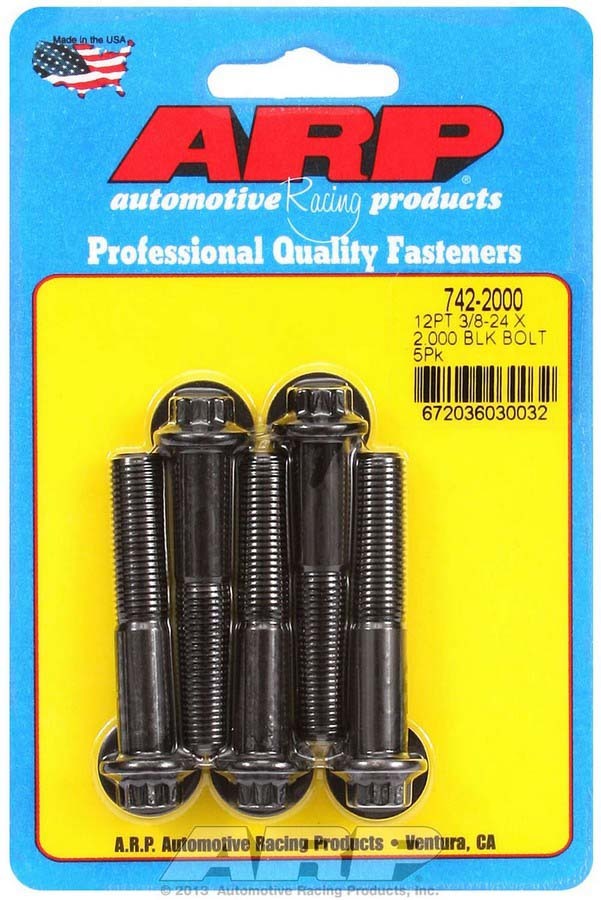ARP Bolt Kit - 12pt. (5) 3/8-24 x 2.000 742-2000 – Milky Motorsports