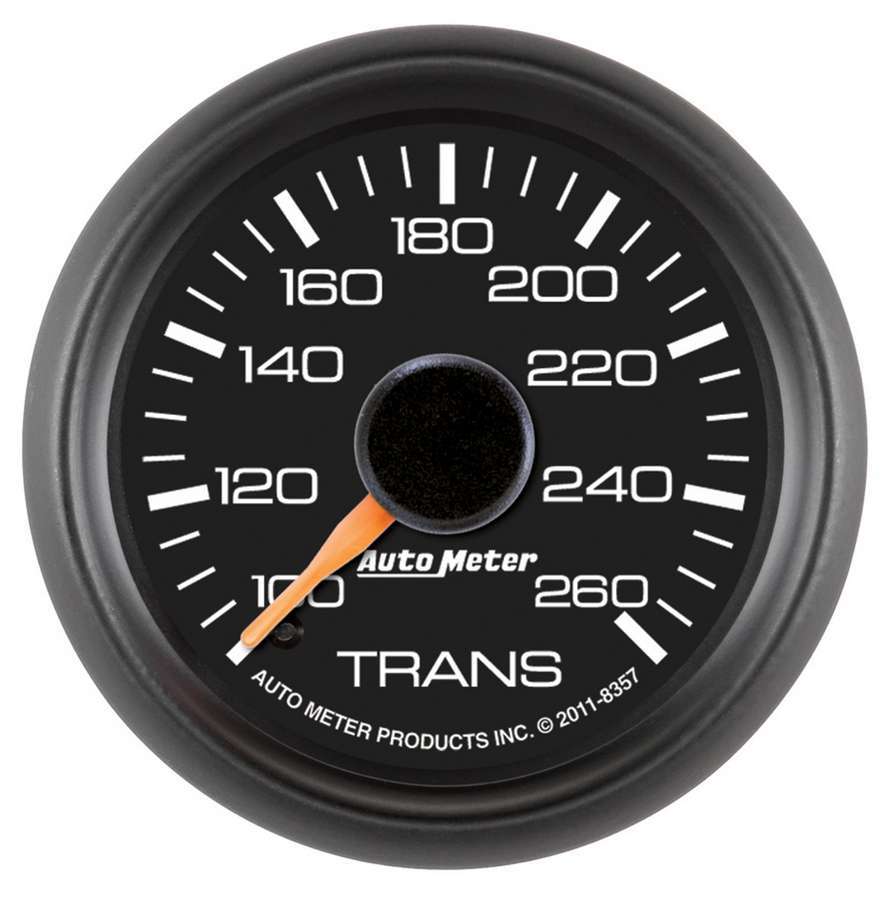 AUTOMETER 2-1/16 Trans Temp Gauge - GM Diesel Truck 8357 – Milky ...