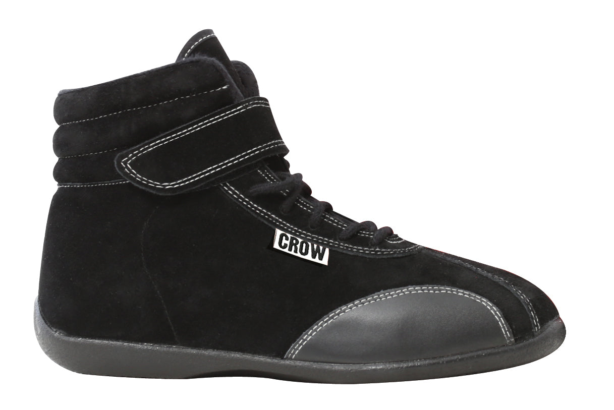 CROW SAFETY GEAR Mid Top Shoes Black Size 3 22030BK – Milky Motorsports
