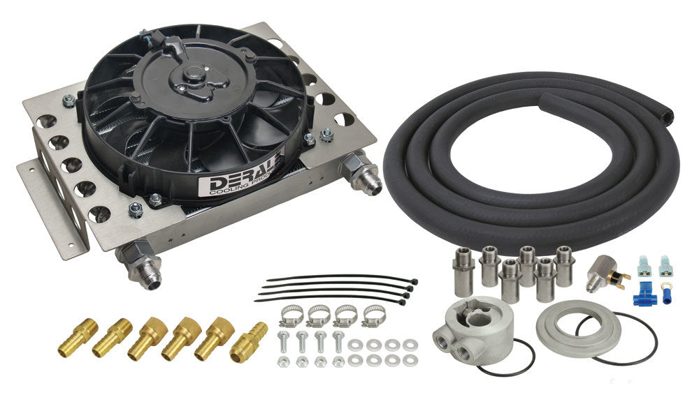 DERALE Atomic-Cool Engine Oil Cooler Kit -8AN 15450 – Milky Motorsports