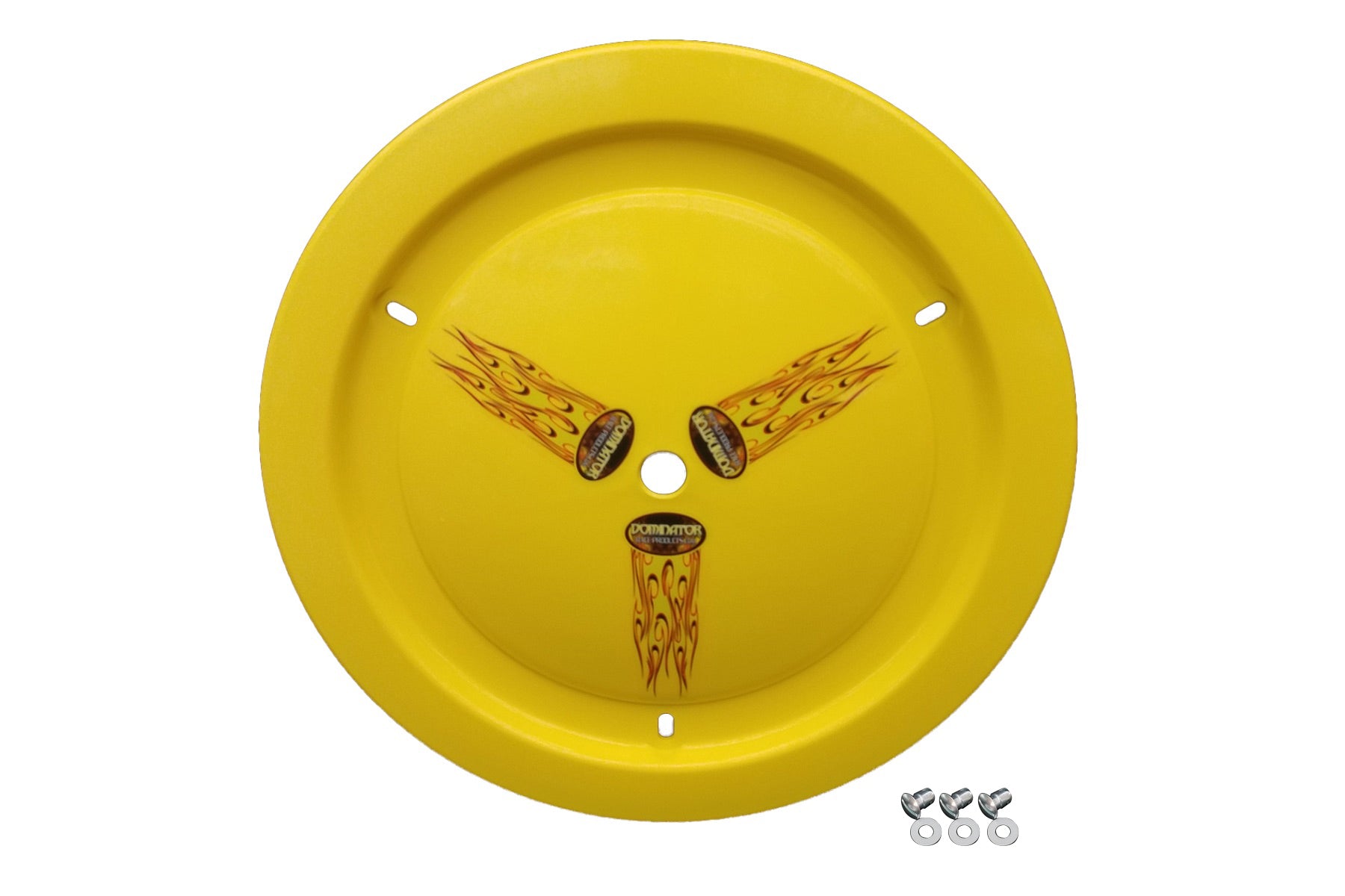 DOMINATOR RACE PRODUCTS Wheel Cover Dzus-On Yellow 1012-D-YE – Milky ...