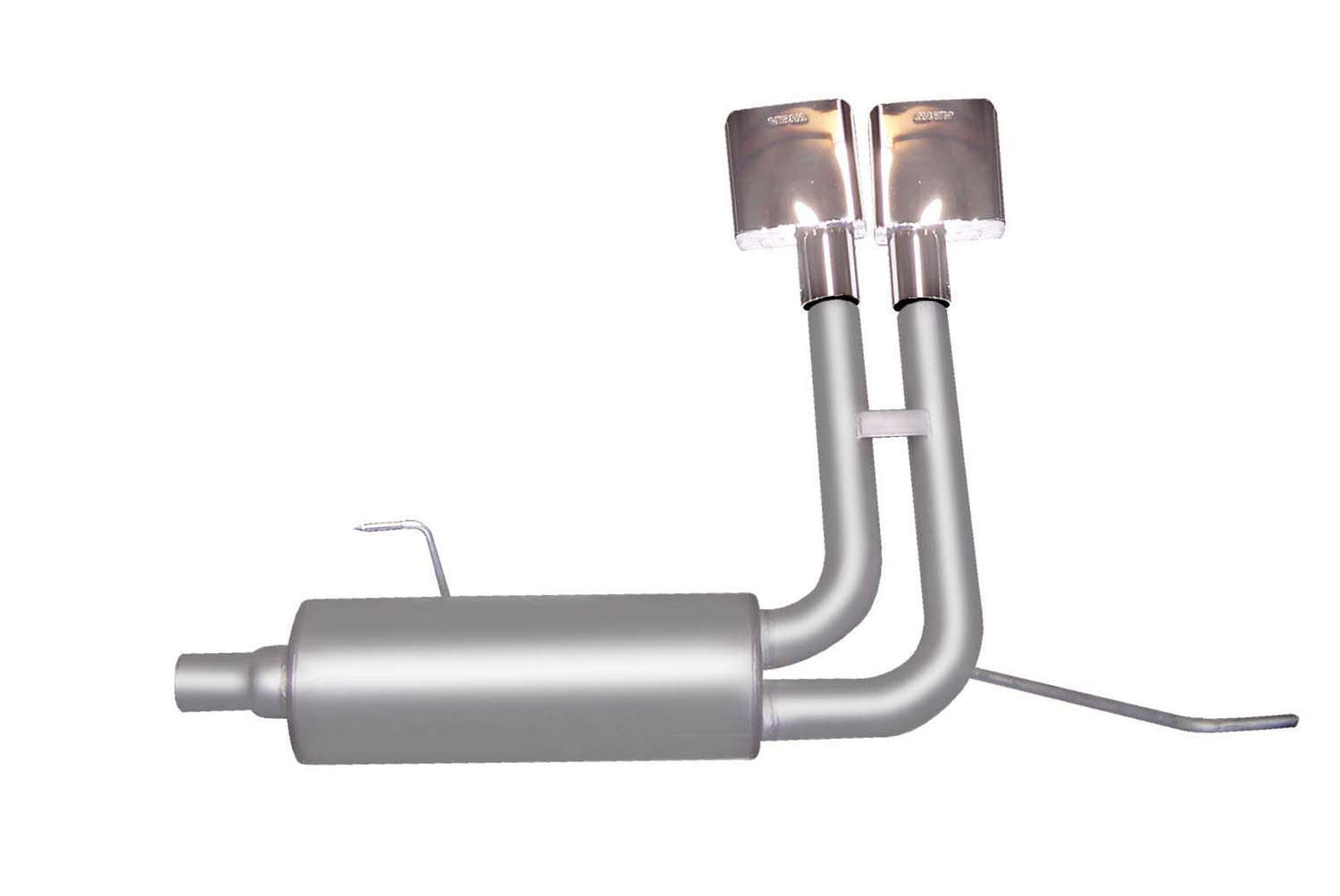 GIBSON EXHAUST Cat-Back Super Truck Exh aust System Aluminized 9532 ...
