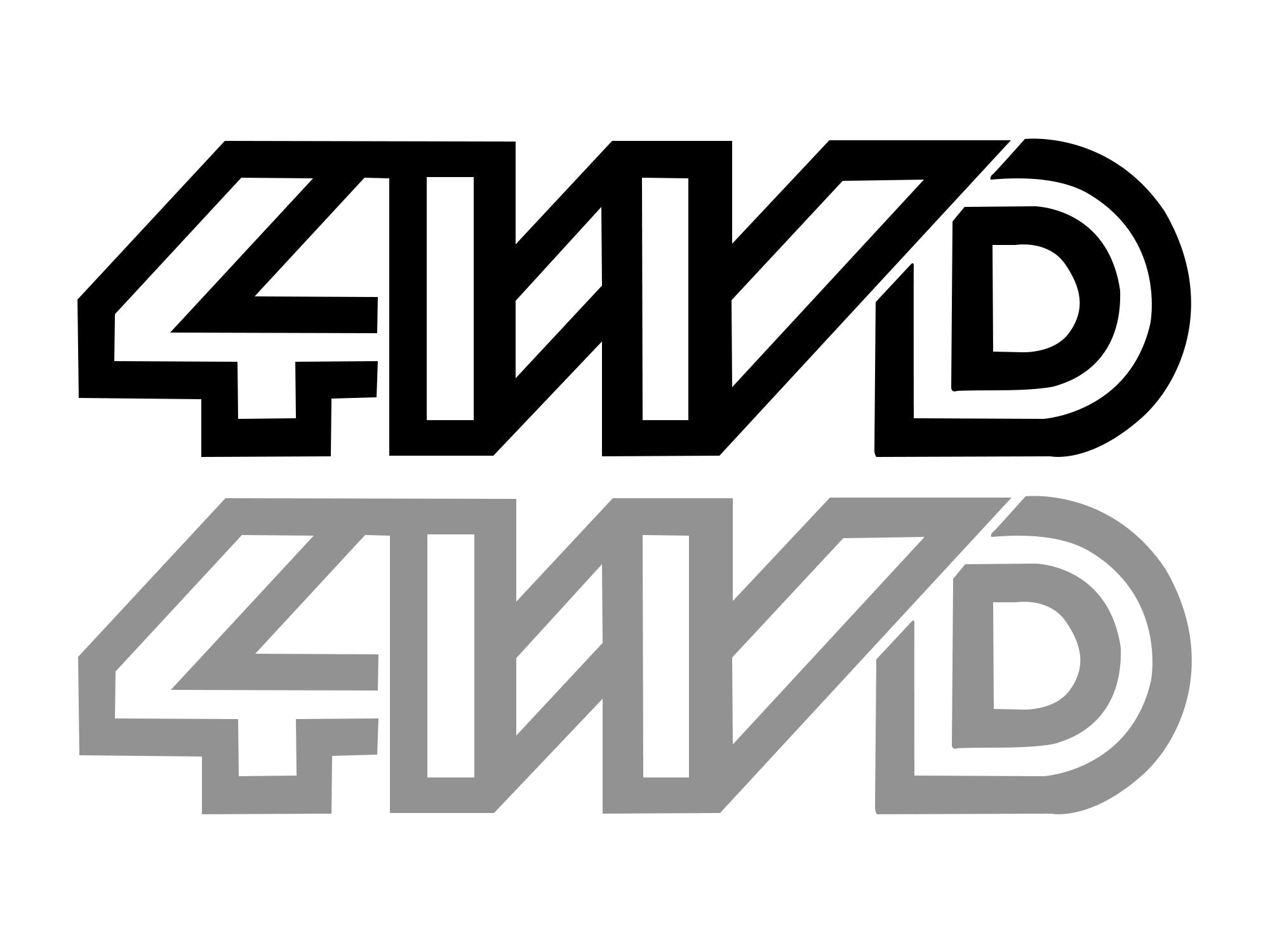 4WD Decal – Milky Motorsports