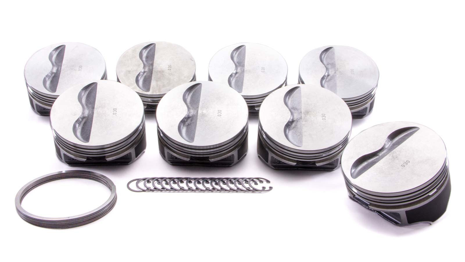 KB PERFORMANCE PISTONS SBC F/T Piston Set 4.040 Bore -5cc 9909HC.040 ...