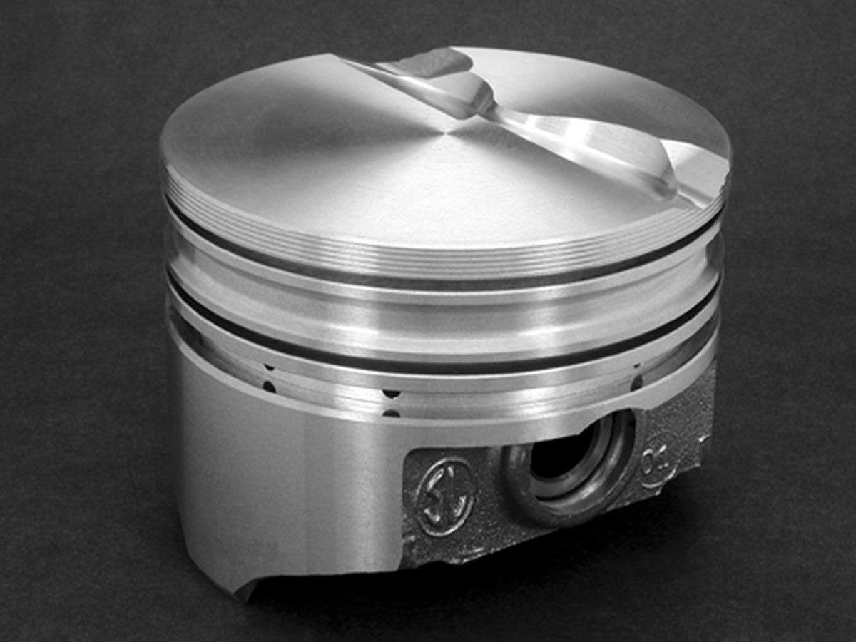KB PERFORMANCE PISTONS SBF Flat Top Piston Set 4.030 Bore -6.5cc KB151 ...