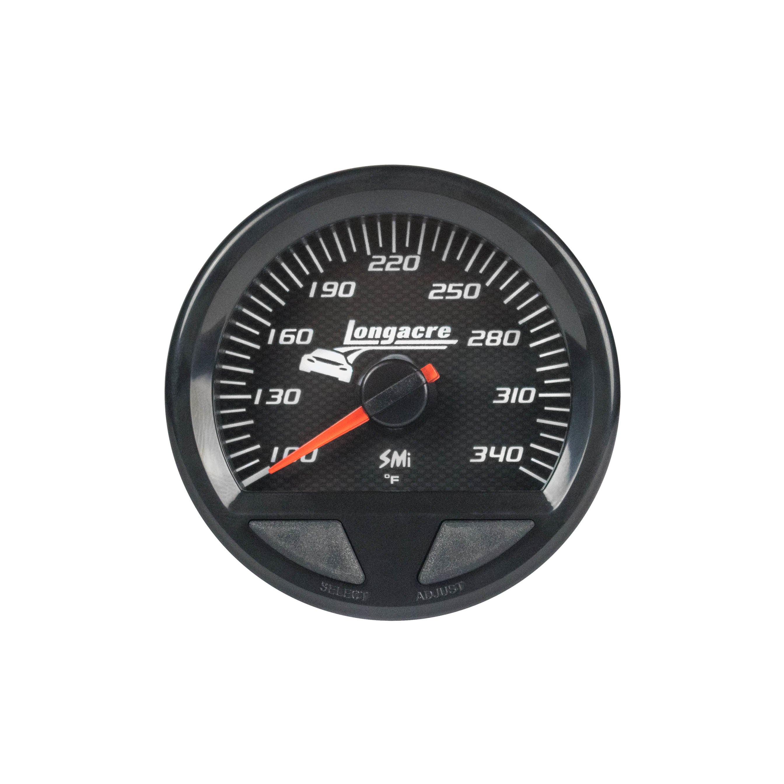 LONGACRE Waterproof SMI Oil Temp Gauge 100-340f 52-46745 – Milky ...