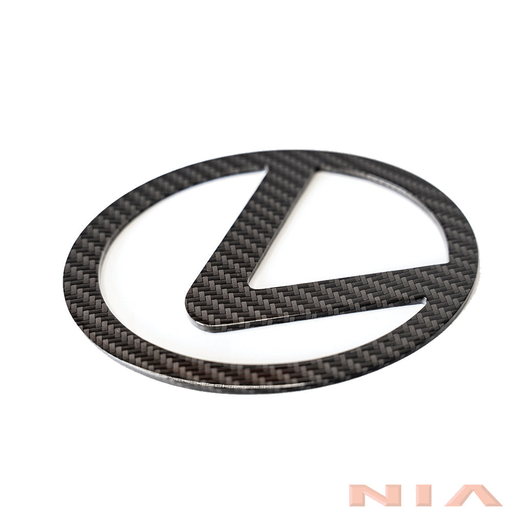 NIA Lexus Replacement Emblem RC Models 2019-2024 RC19-L-EM-6.5 – Milky ...