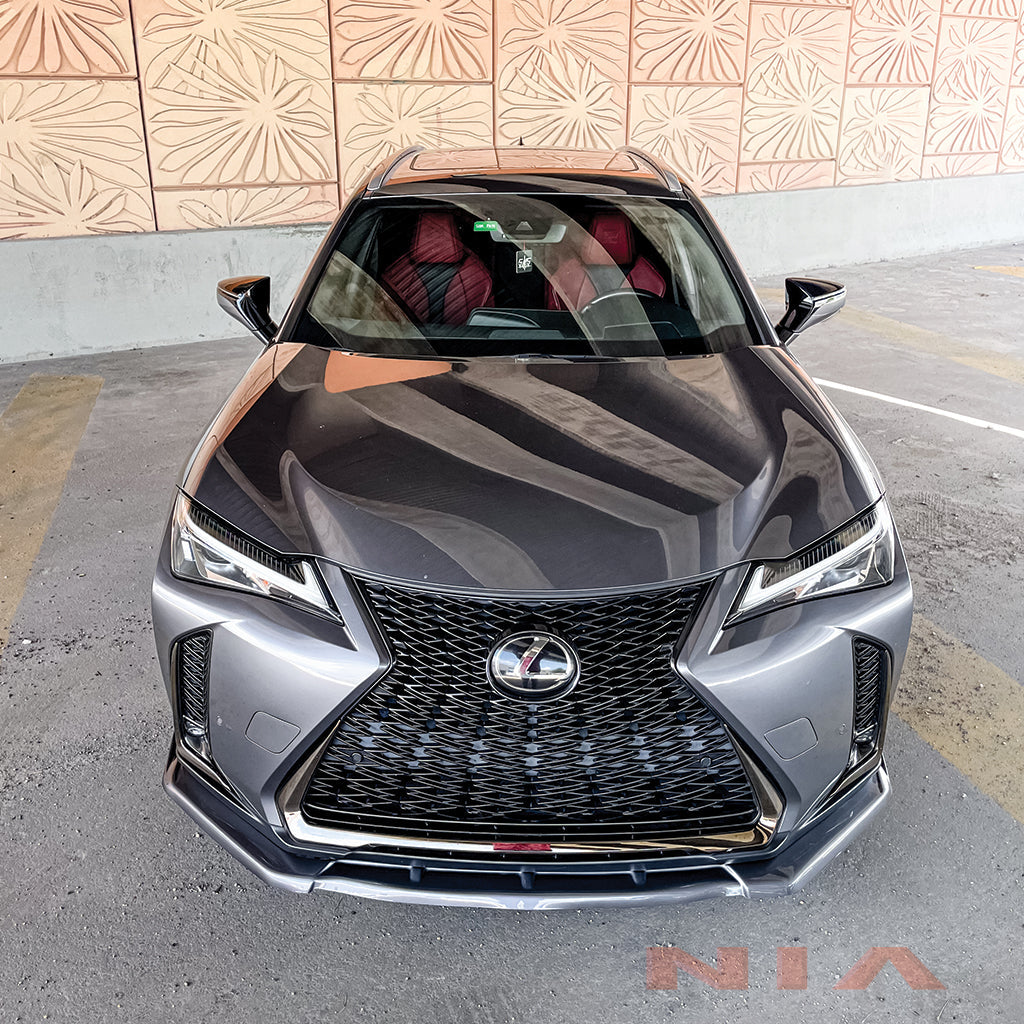 NIA Lexus UX 200, 250h, 300e Front NIA Splitter lip body Kit 2019-2024 ...