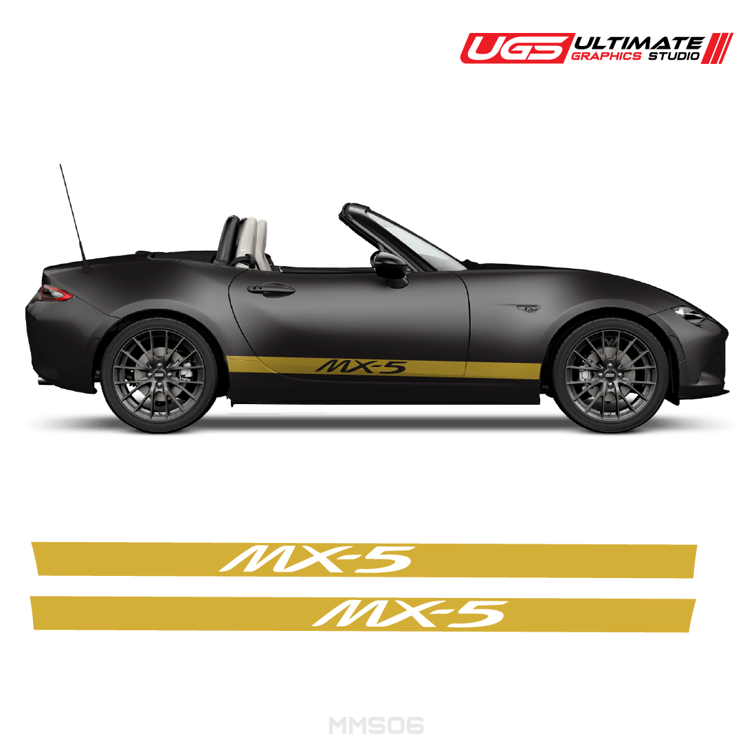 Mazda Miata Side Decal MX-5 – Milky Motorsports