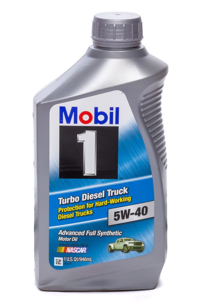 MOBIL 1 5w40 Turbo Diesel Oil 1 Qt MOB122253-1 – Milky Motorsports