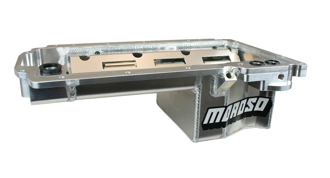 MOROSO GM 4.3L V6 Oil Pan Rear Sump Road Race 6in Deep 21148 – Milky ...
