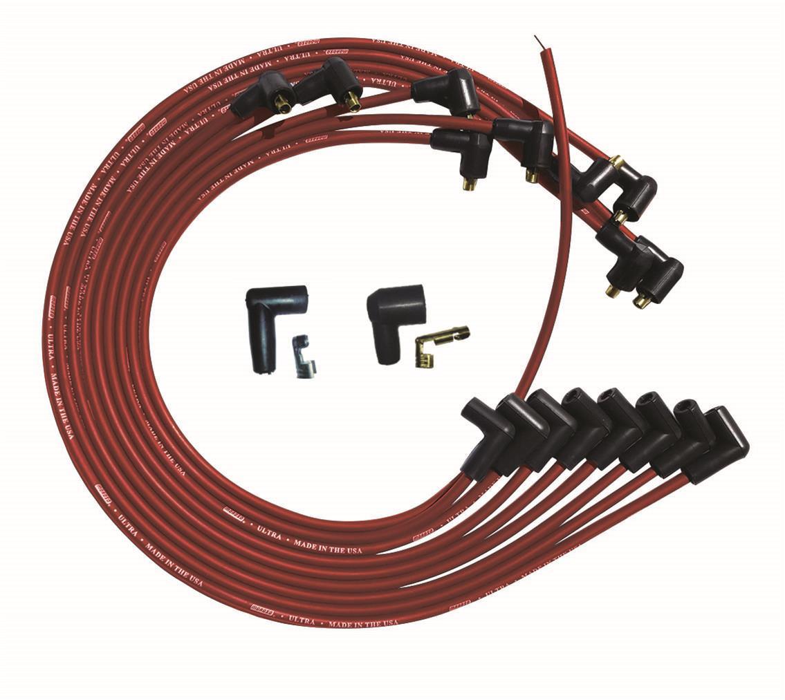 MOROSO Ultra Plug Wire Set SBC Under V/C Red 52029 – Milky Motorsports