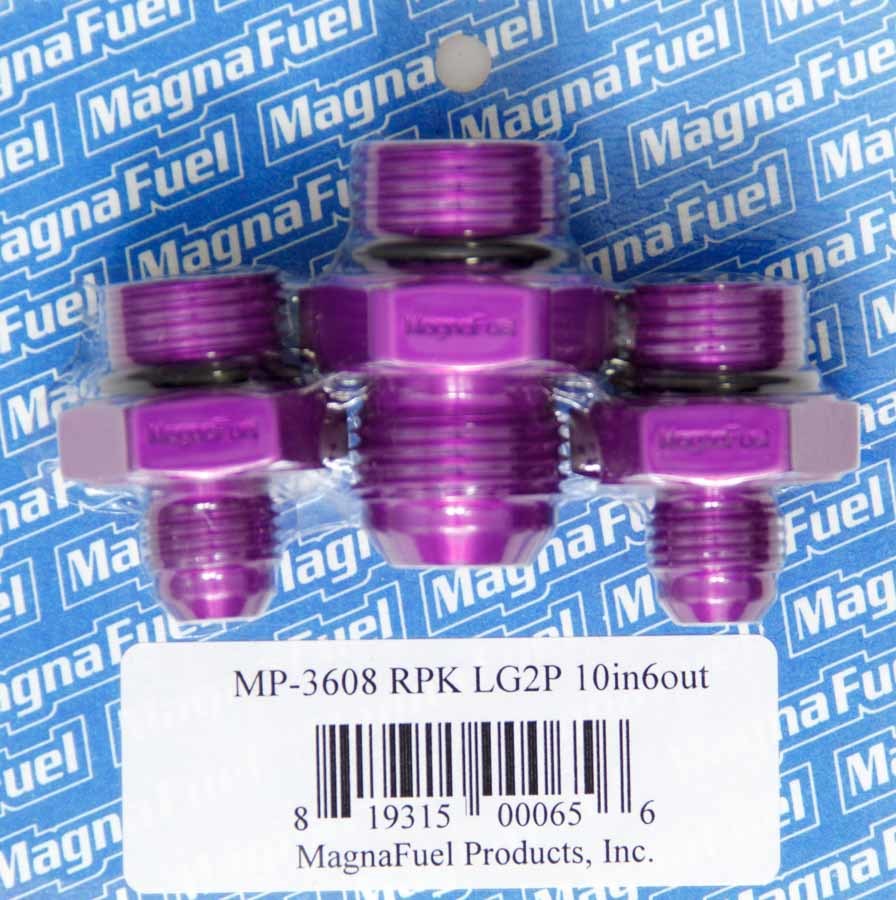 MAGNAFUEL/MAGNAFLOW FUEL SYSTEMS Regulator Plumbing Kit MP-3608 – Milky ...