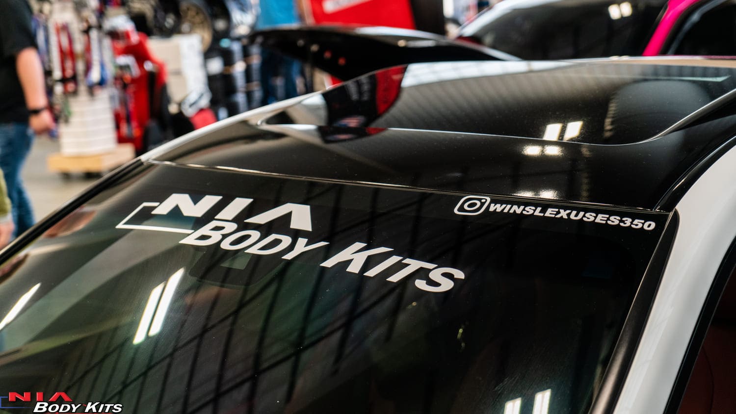 NIA Body Kits Windshield Banner NBK-RED-BNR – Milky Motorsports