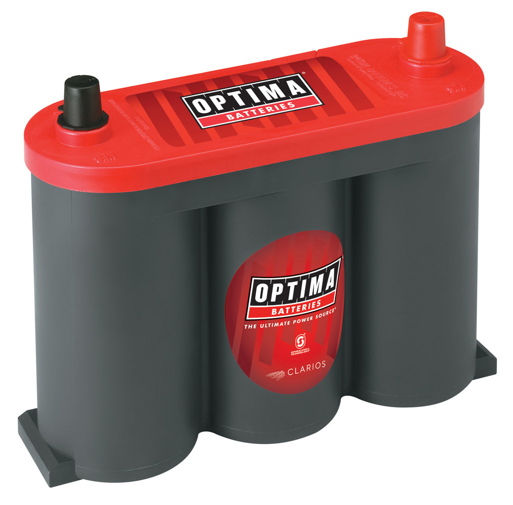 OPTIMA BATTERY Battery 6V Red Top 800cc a/1000ca 34/78 Top Post 8010-0 ...