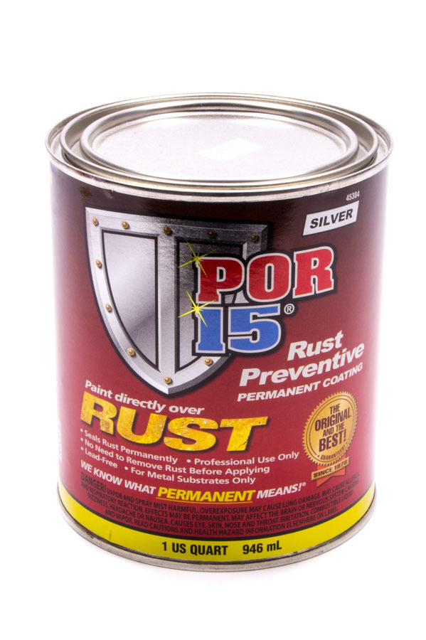 POR-15 POR-15 Paint Quart Silver 45304 – Milky Motorsports