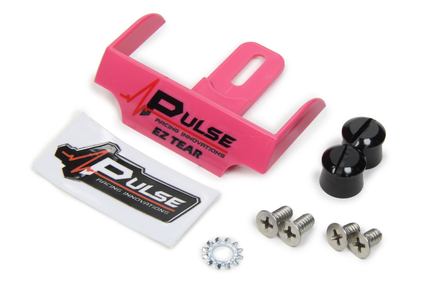 PULSE RACING INNOVATIONS EZ Tear Pink w/ Black Tear Off Post EZTB102PN ...