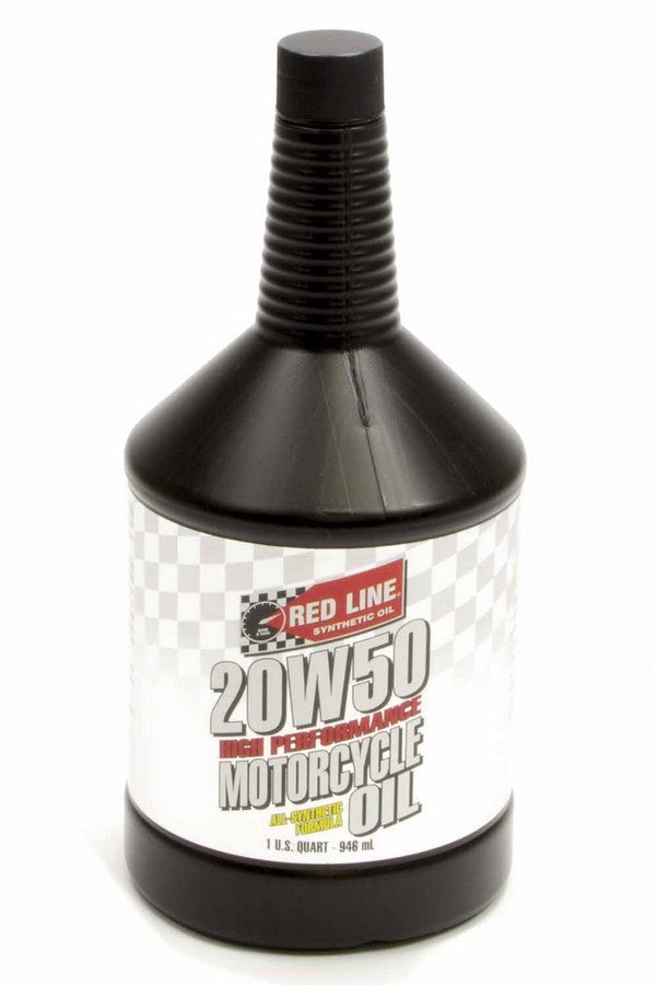 REDLINE OIL 20w50 Motorcycle Oil 1 quart RED42504 – Milky Motorsports