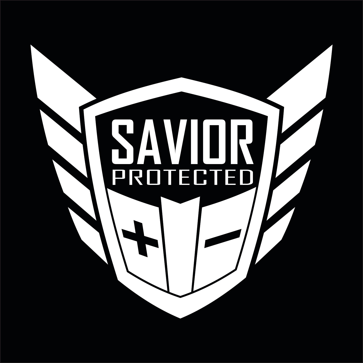 Savior Products Savior Window Decal Each White SAVIOR-DECAL-W – Milky ...