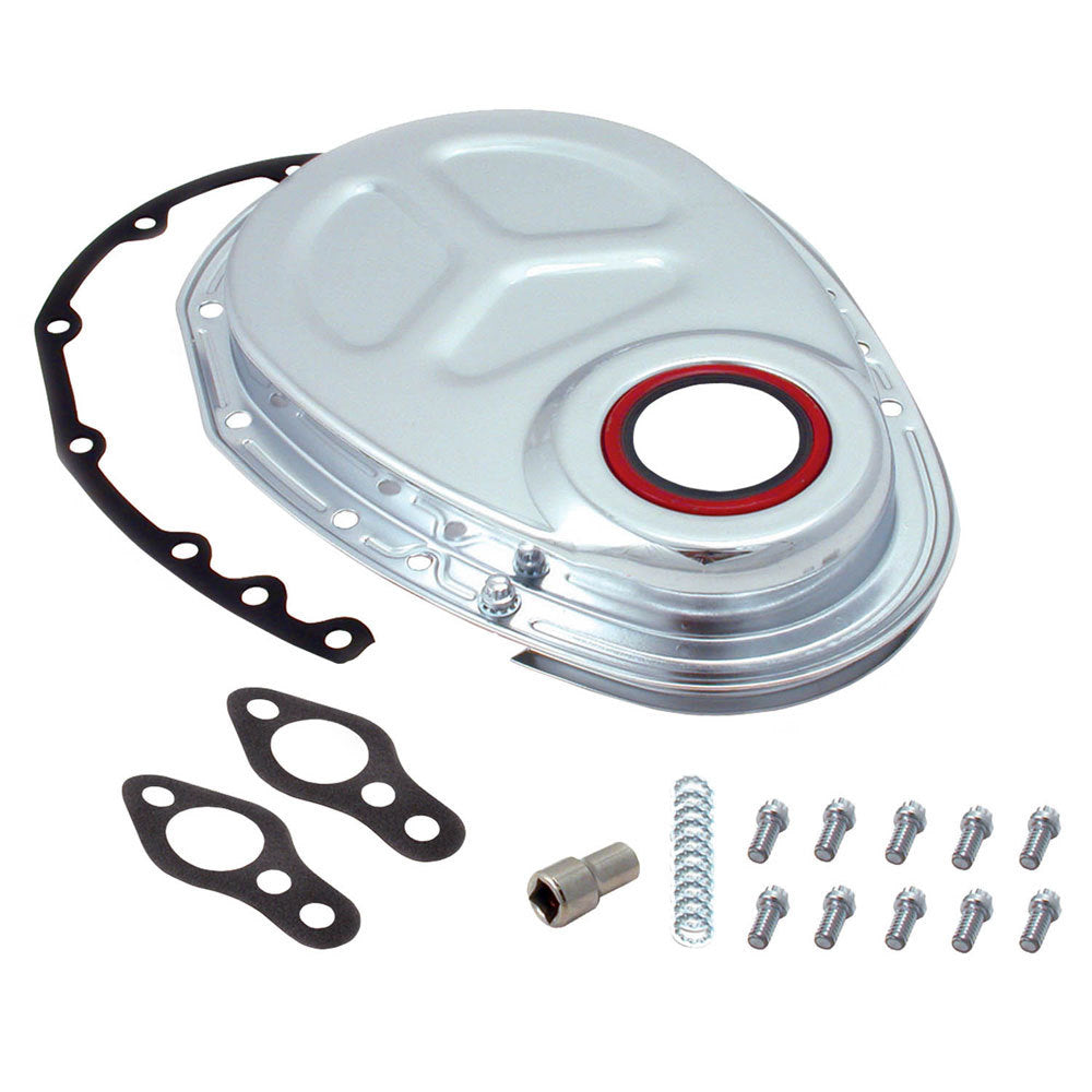 SPECTRE SBC Timing Chain Cover Kit Chrome SPE-42353 – Milky Motorsports