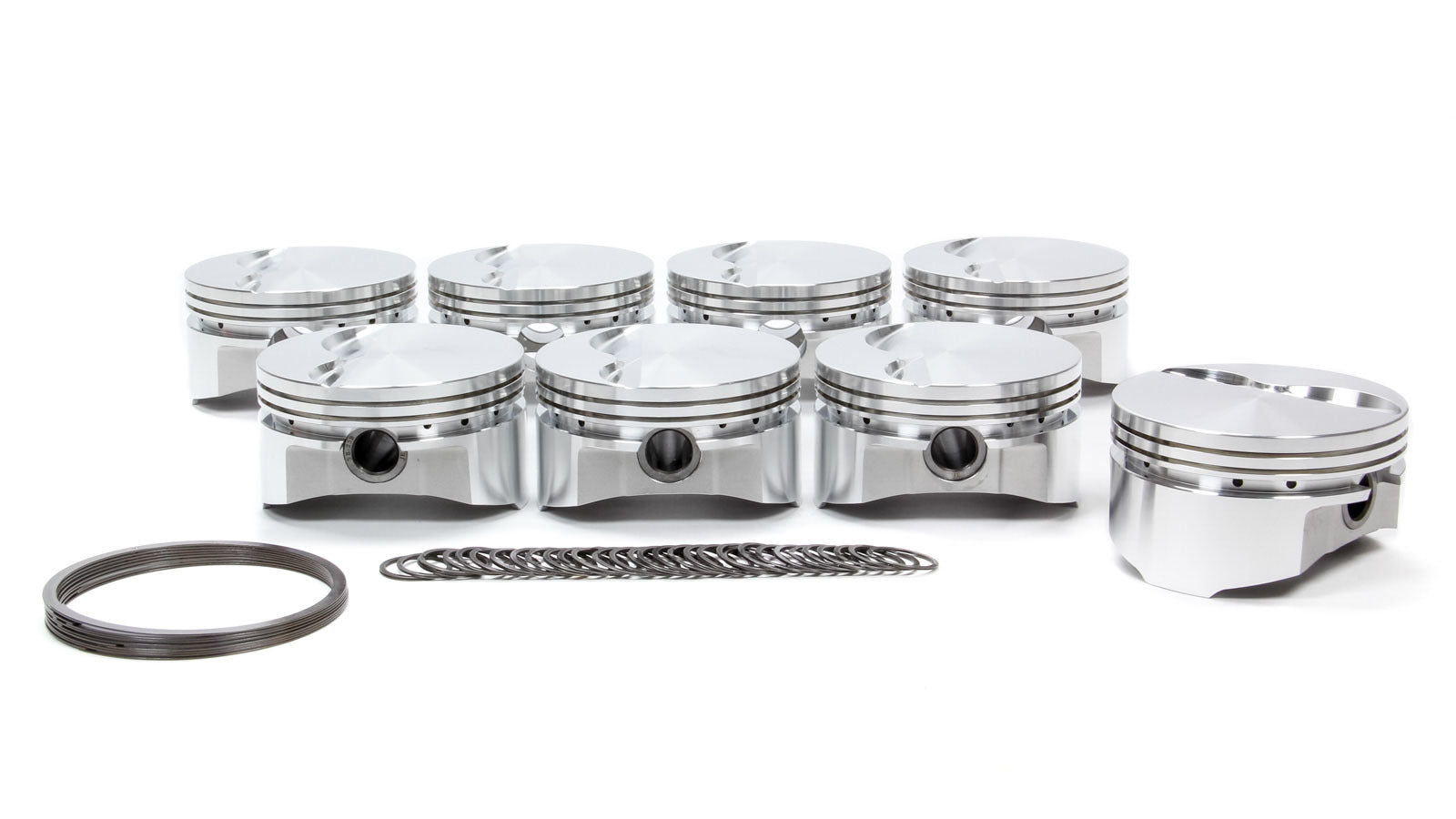 SPORTSMAN RACING PRODUCTS SBF Flat Top Piston Set 4.030 Bore 140689 ...