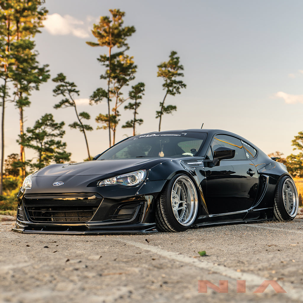 NIA Subaru BRZ NIA Front Lip Splitter Kit 2017-2020 BRZ17-FS-RWB ...