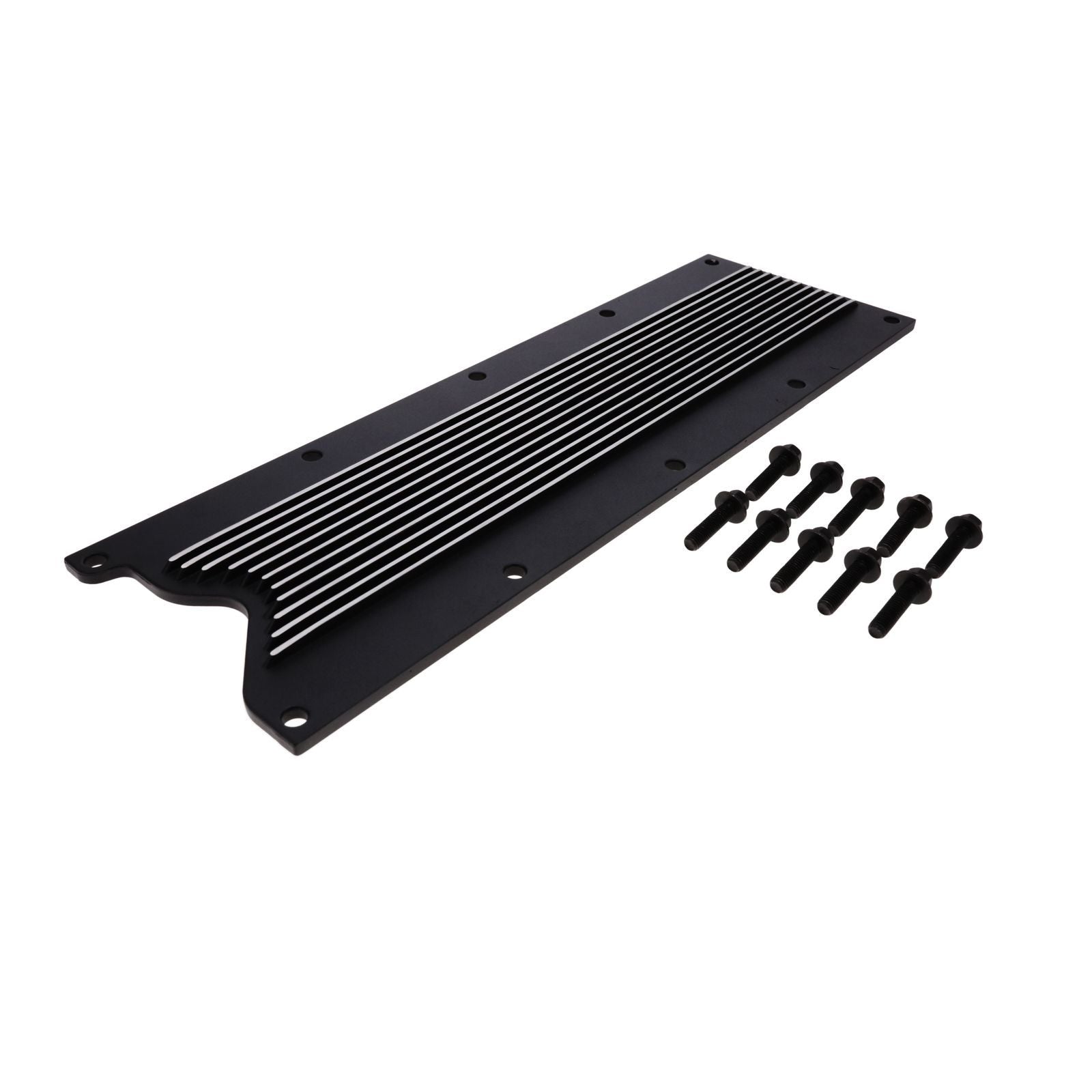 TOP STREET PERFORMANCE LS1/LS6 Finned Aluminum Black Valley Cover 8104 ...