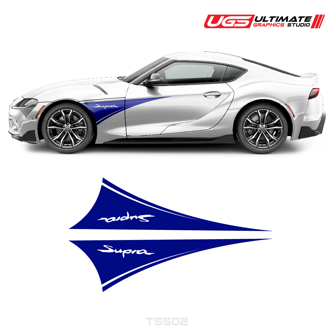 Toyota Supra Side Decal – Milky Motorsports