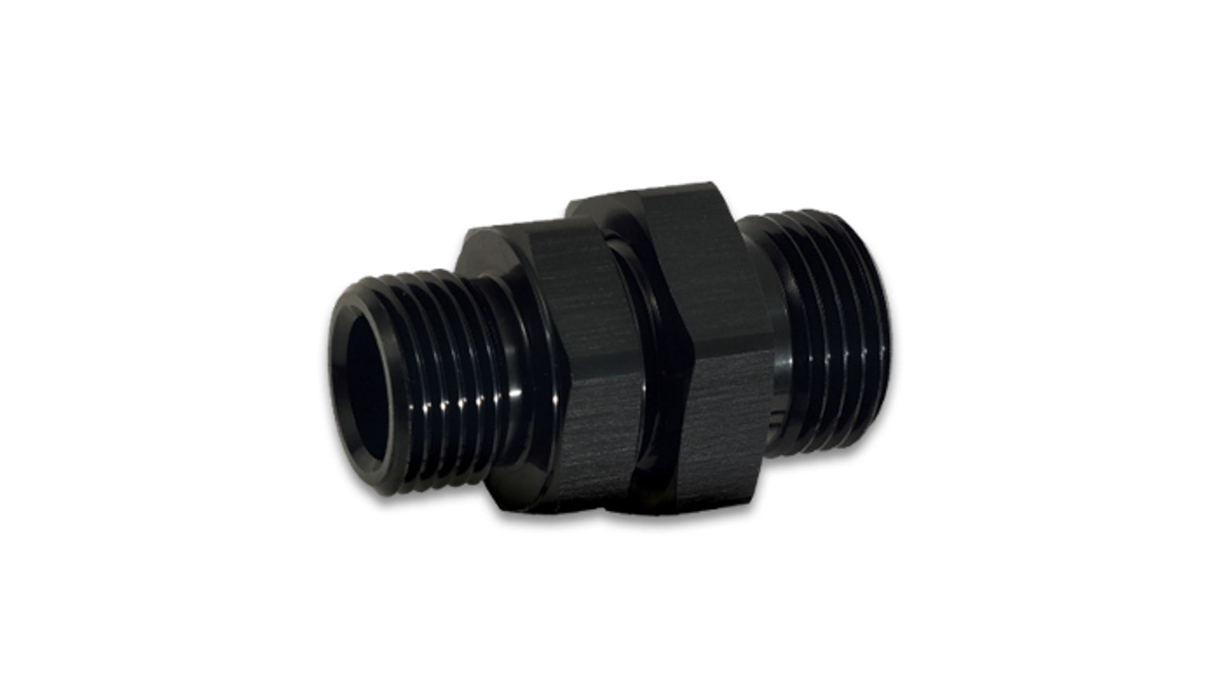VIBRANT PERFORMANCE -10 ORB Male to Male Uni on Adapter - Anodized Bl ...