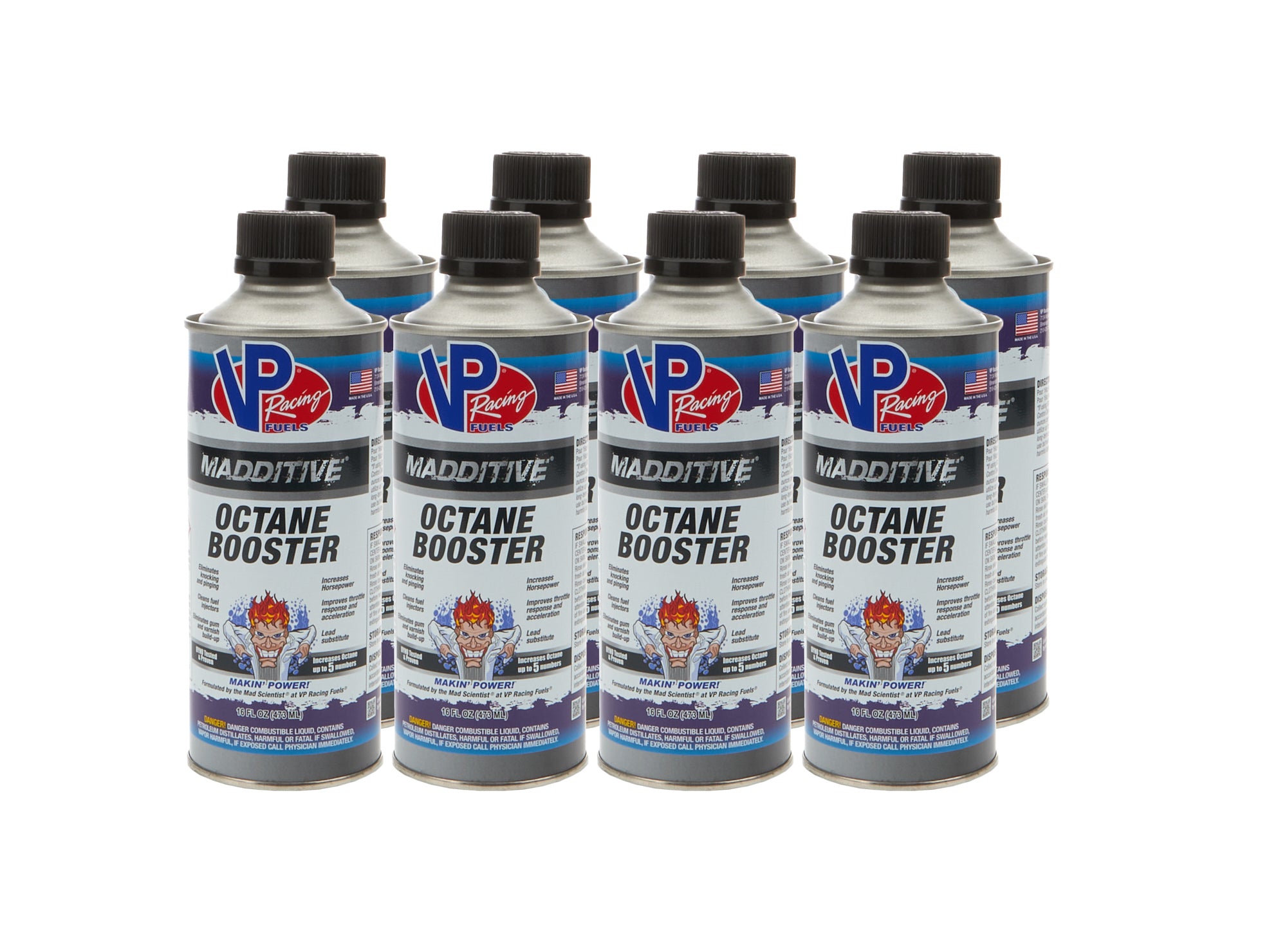 VP RACING Octane Booster Unleaded Case 8/16oz 28556 – Milky Motorsports