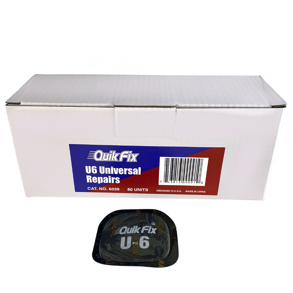 Quik Fix Tire Patch Square 2-1/4" Universal (box of 80) - West Coast W ...