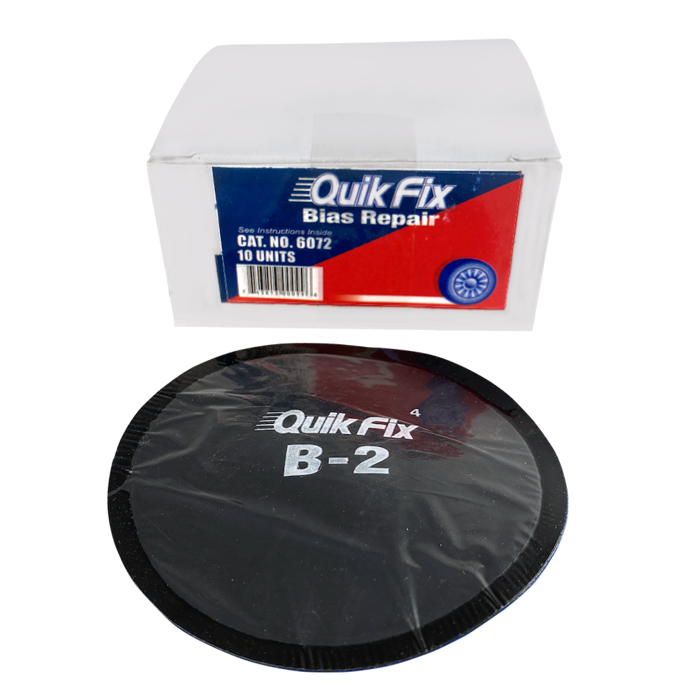 Quik Fix Tire Patch 3-1/2" Bias & Radial (box of 10) - West Coast Whee ...