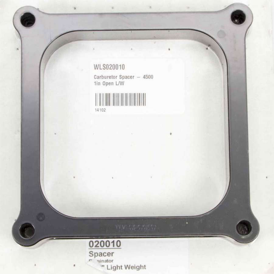 WILSON MANIFOLDS Carburetor Spacer - 4500 1in Open L/W 20010 – Milky ...