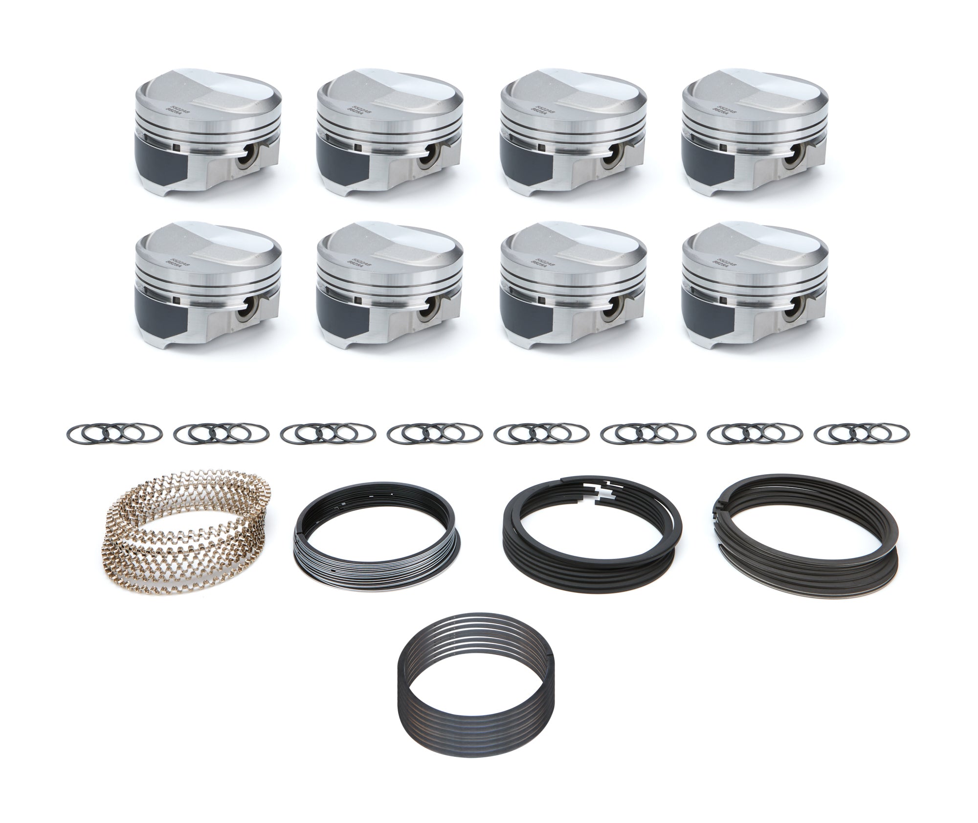 WISECO-PRO TRU BBC Dome Piston Set 4.310 Bore +21cc PTS522A6 – Milky ...
