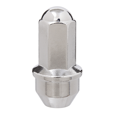 14X2 OE Style Lug Nuts 21mm Hex 2.52" 4 Pack Chrome Fits Ford - West C ...