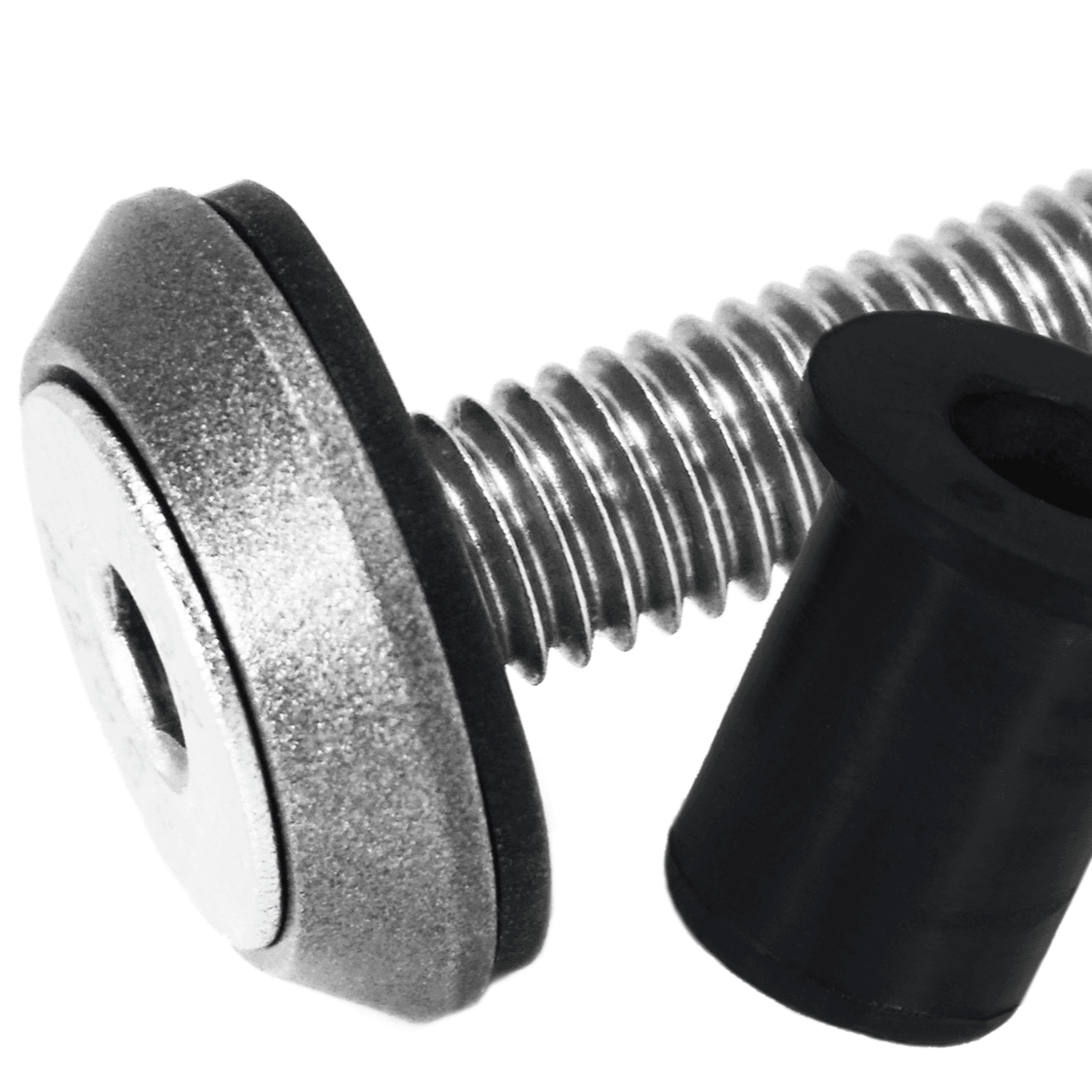 ZSPEC Body Kit Fastener, Low-Profile M5x20mm w/Well Nut, Stainless & B ...