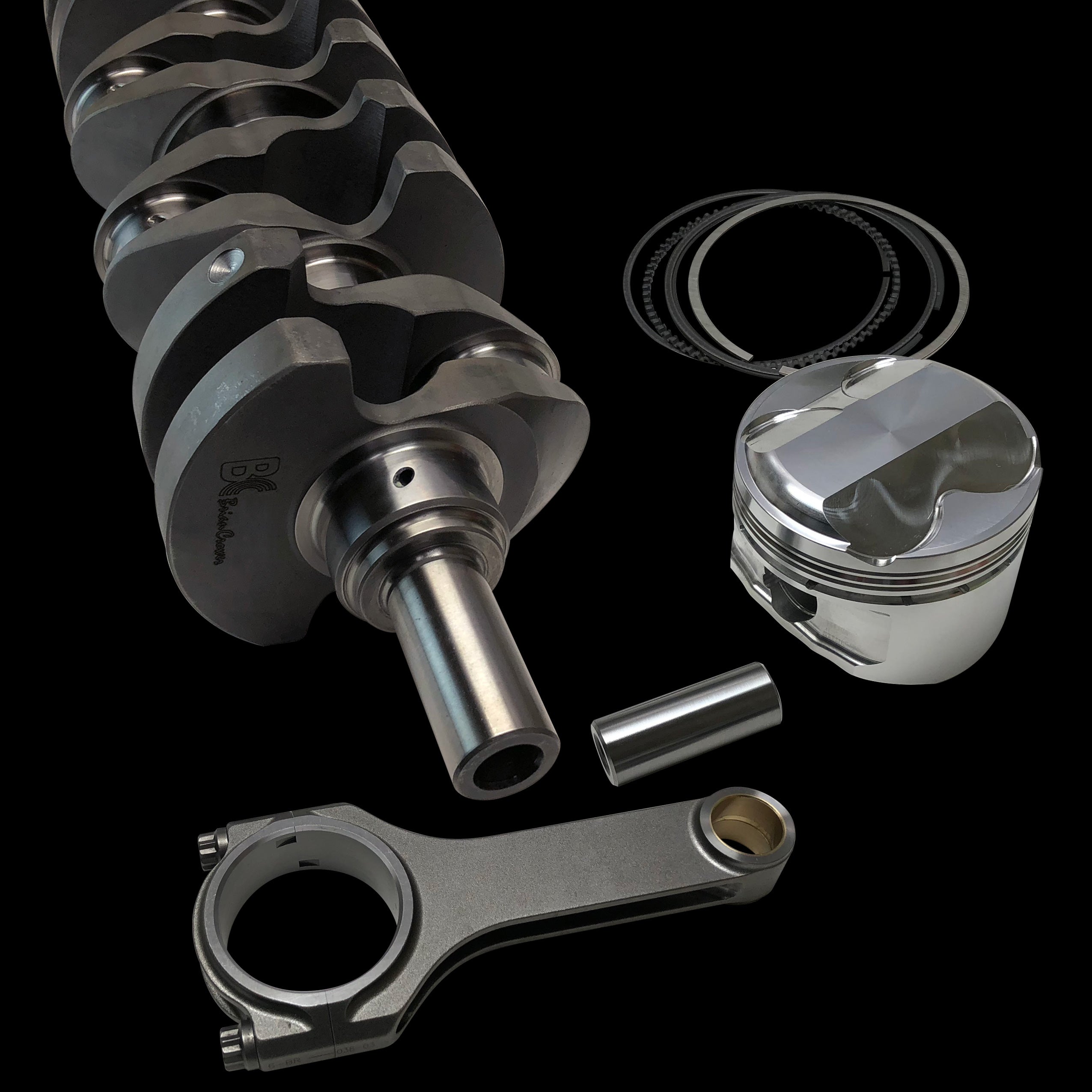 Brian Crower BC0019B - Honda B16A/B17A Stroker Kit - 84.5mm Stroke Bil ...