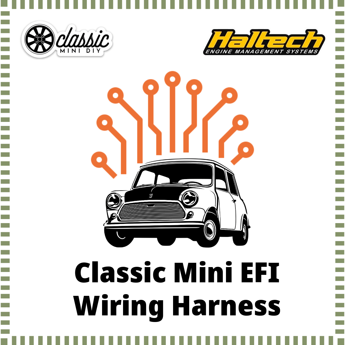 Classic Mini Haltech Nexus R3 + PD16 Wiring Diagram – Milky Motorsports