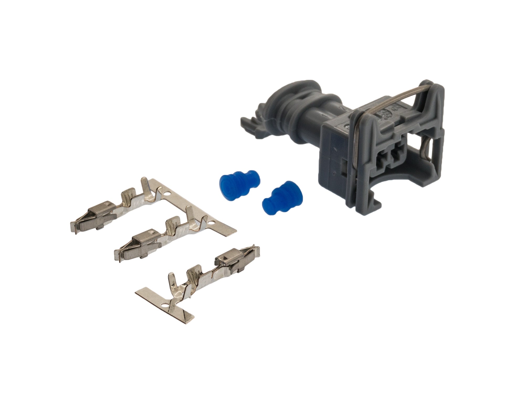 Bosch Sealed 2-Pin Female Connector Kit (Single Slot) – Milky Motorsports