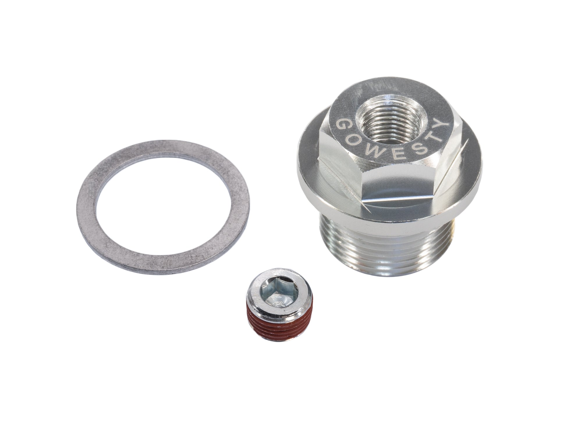 Oil Pressure Relief Plug with External Hex and Threaded Port – Milky ...