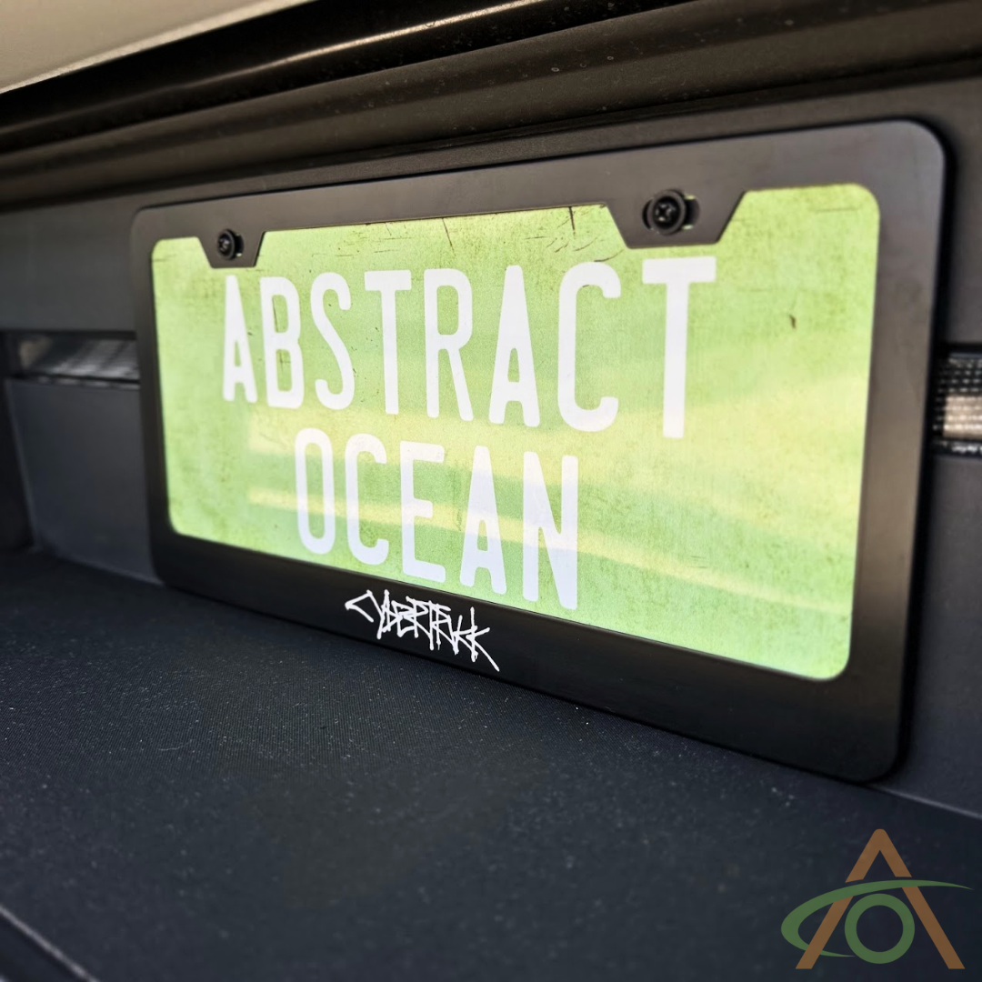Cybertruck License Plate Frames – Milky Motorsports