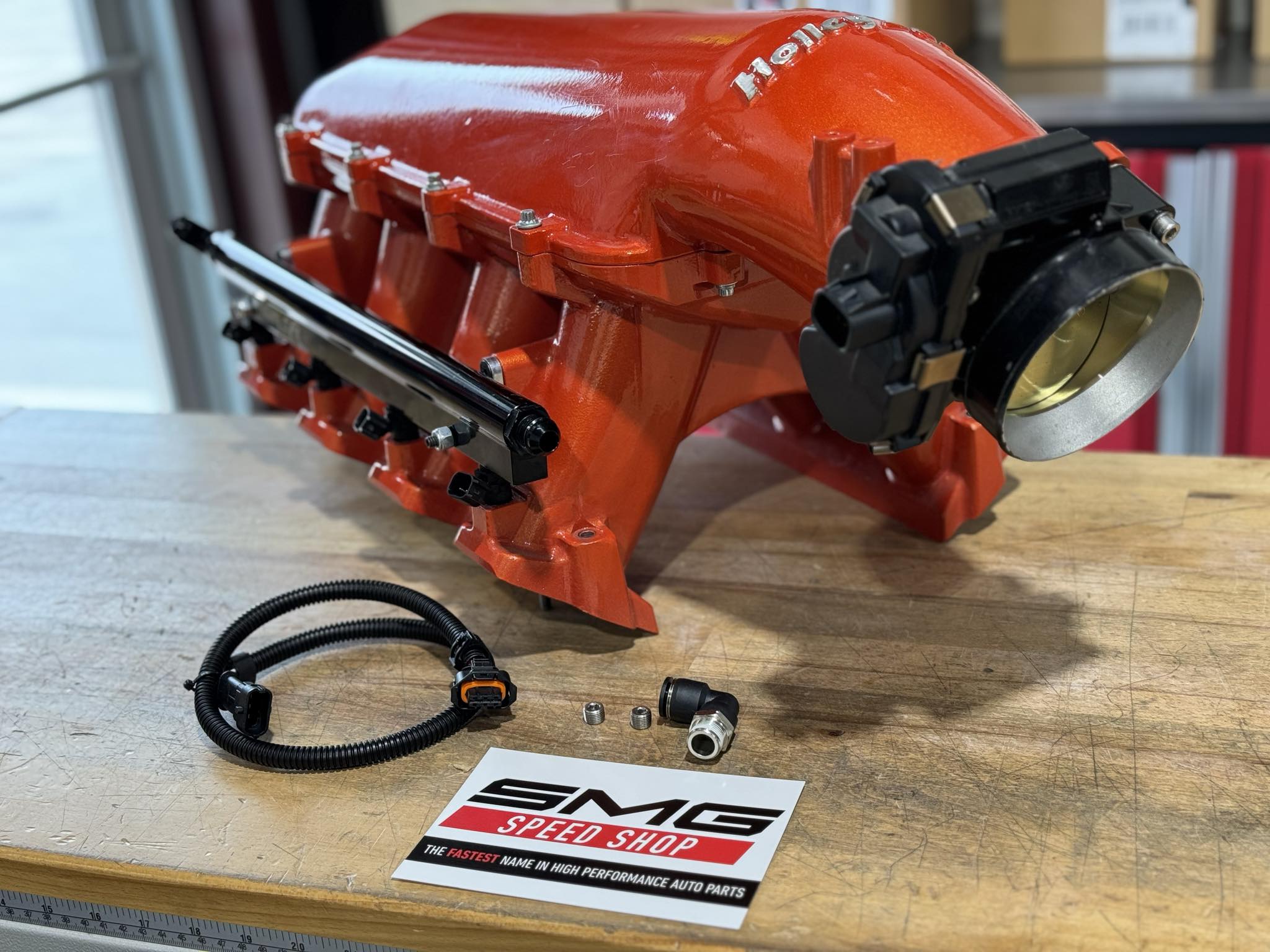 SMG Holley BTR Hi-Ram Intake Manifold Install kit for LSx/LTx and more ...