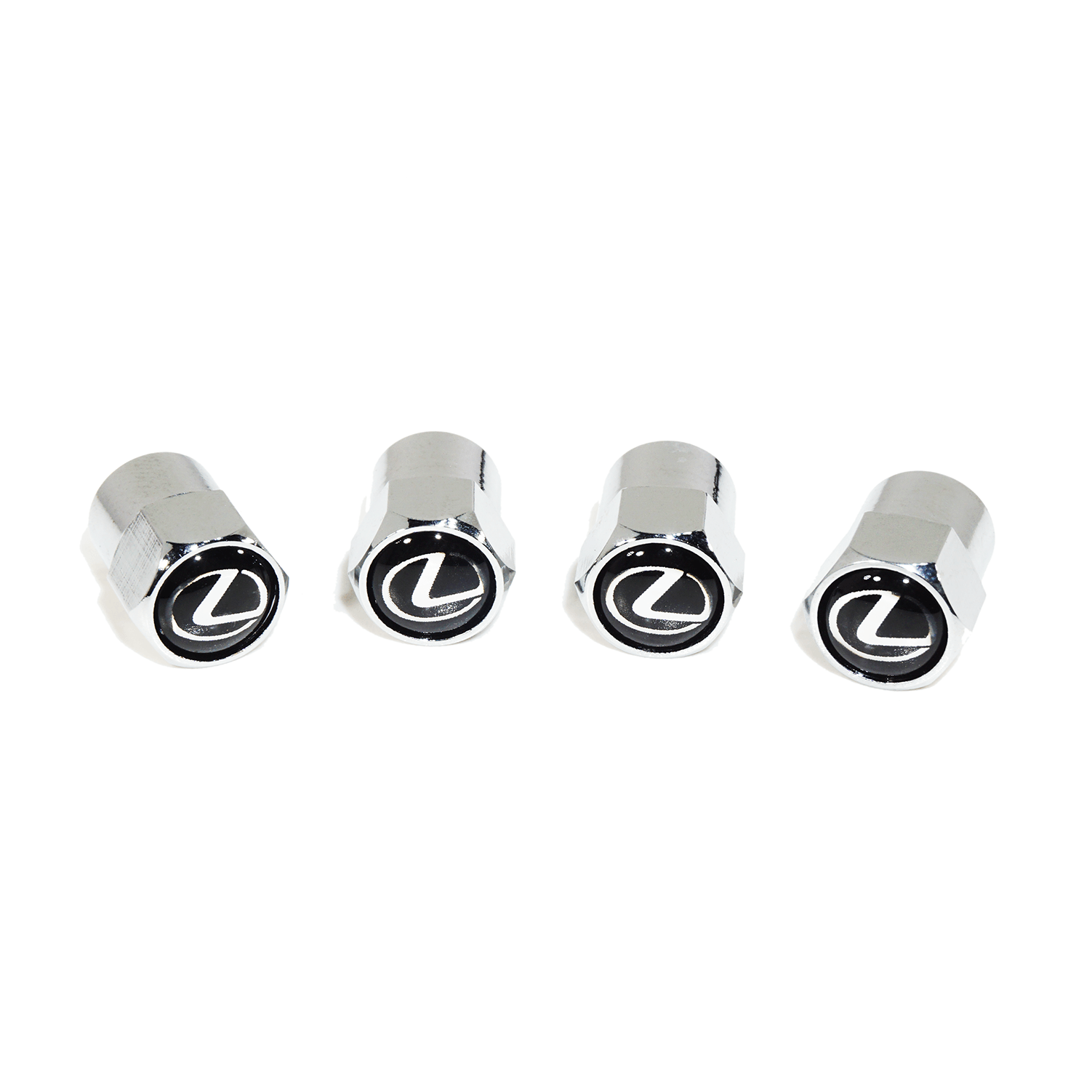 Chrome Valve Stem Tire Caps, Style: Lexus – Milky Motorsports