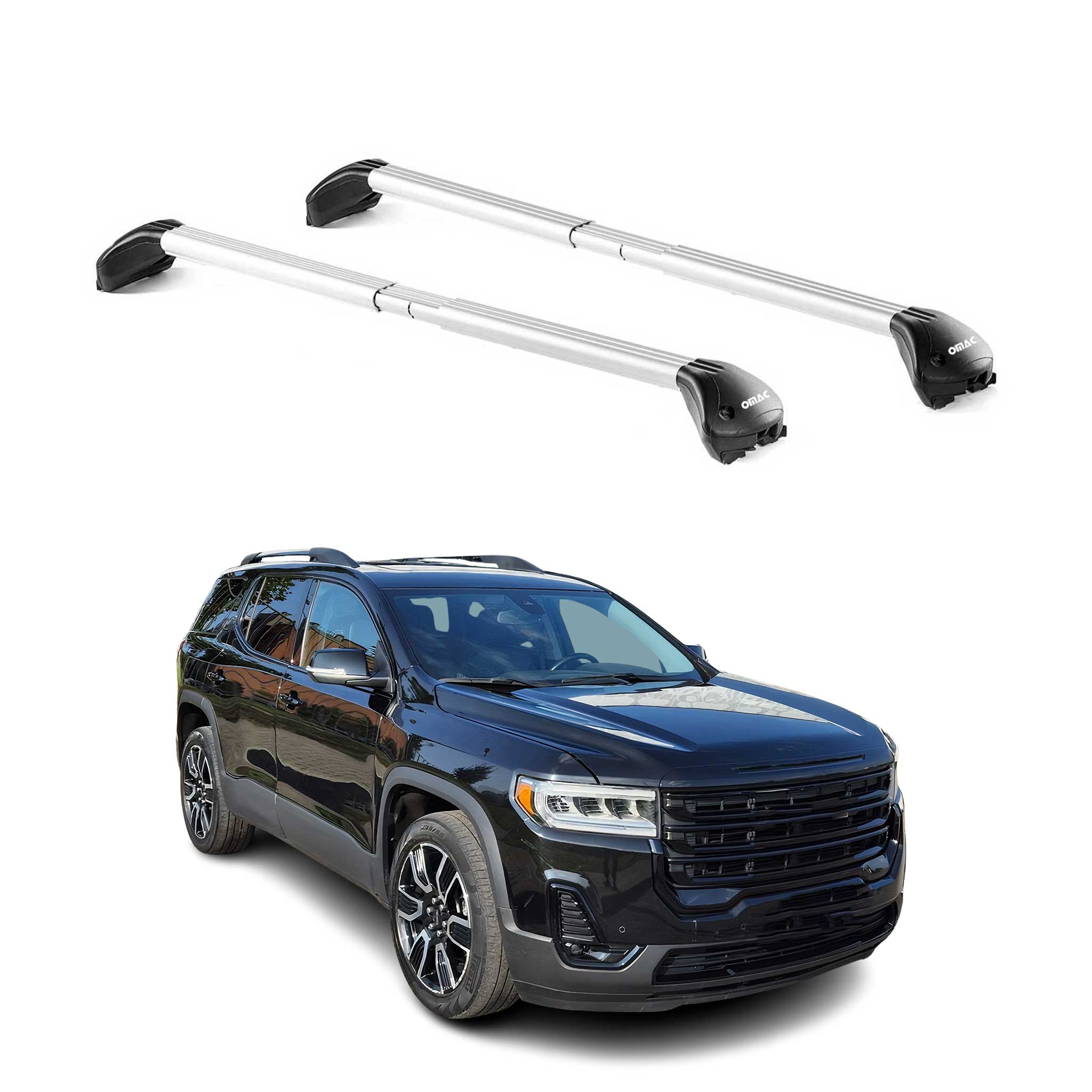 2017-2023 GMC Acadia Roof Rack Cross Bars Luggage Carrier 2 Pcs – Milky ...