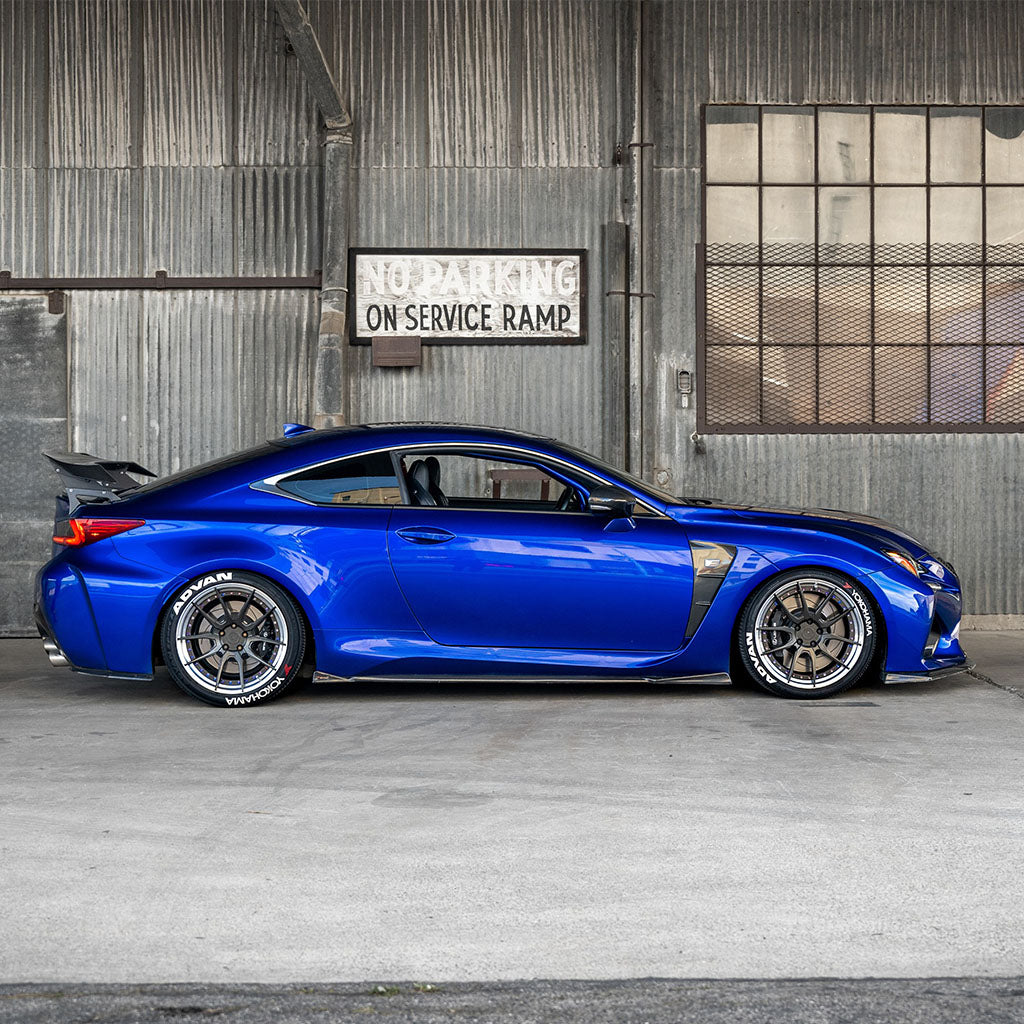 NIA Lexus RC-F NIA Carbon Fiber Side Skirts Splitter Lip (2015-19) RCF ...