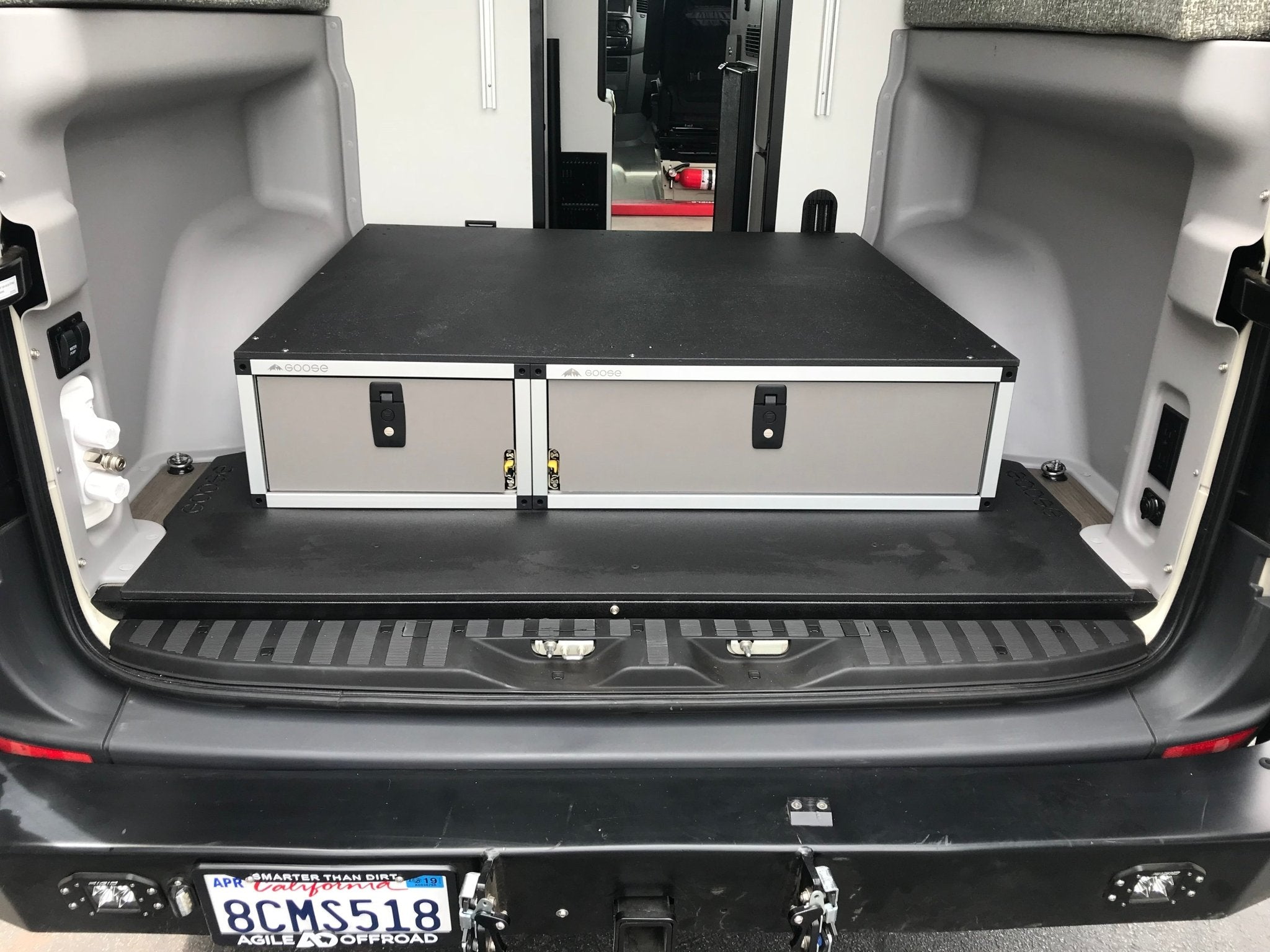 Winnebago Revel 2017-2020 - Side x Side Base Drawer System – Milky ...