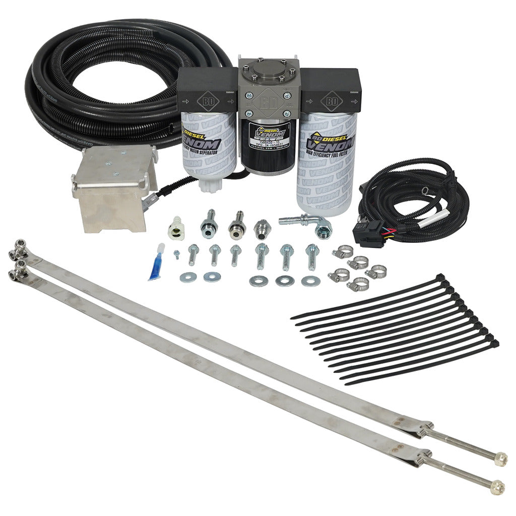 BD Diesel Venom Cummins Fuel Lift Pump c/w Filter & Separator - Dodge ...